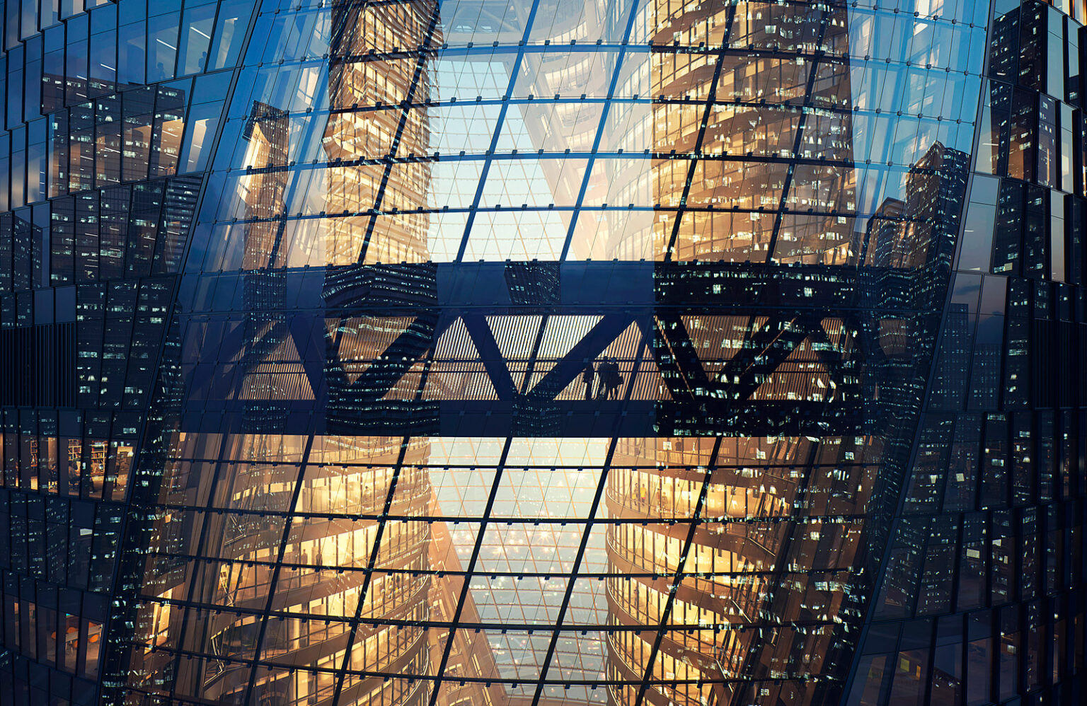 The material behind the world's largest atrium - constructsteel.org