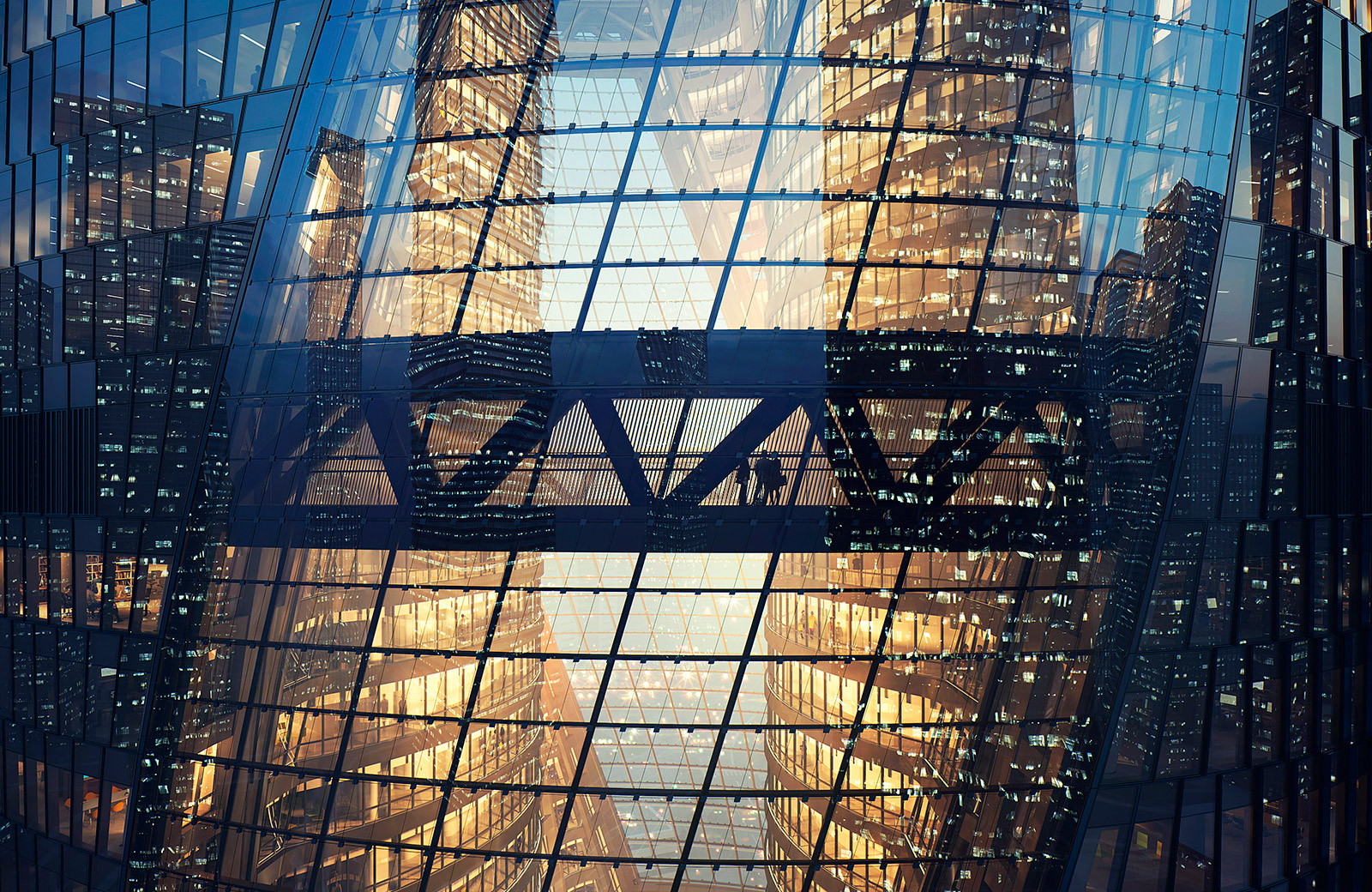 The material behind the world's largest atrium - constructsteel.org
