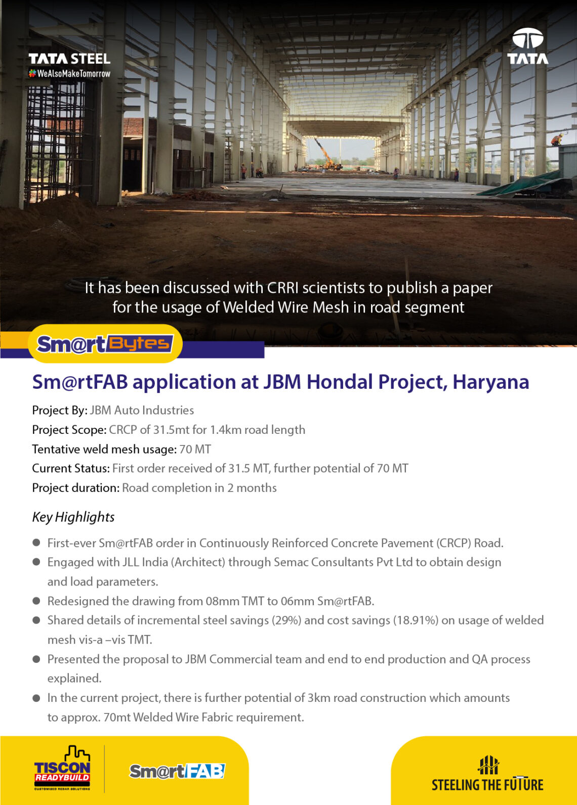 SmartFAB Welded wire mesh or fabric - constructsteel.org