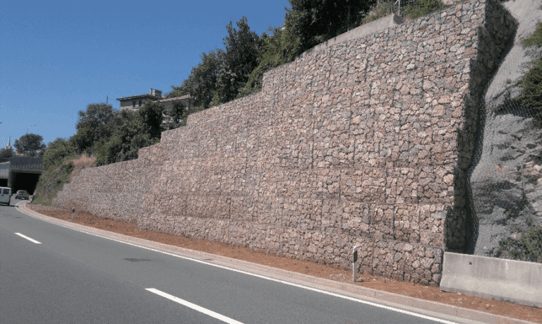 Mesh for Gabion Walls for Slope Protection - constructsteel.org